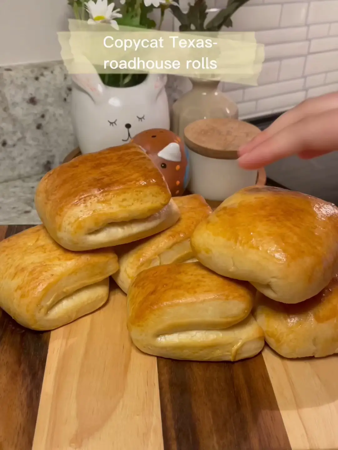 CopyCat Texas Roadhouse rolls Recipe!!! | Video published by Jazzy | Lemon8