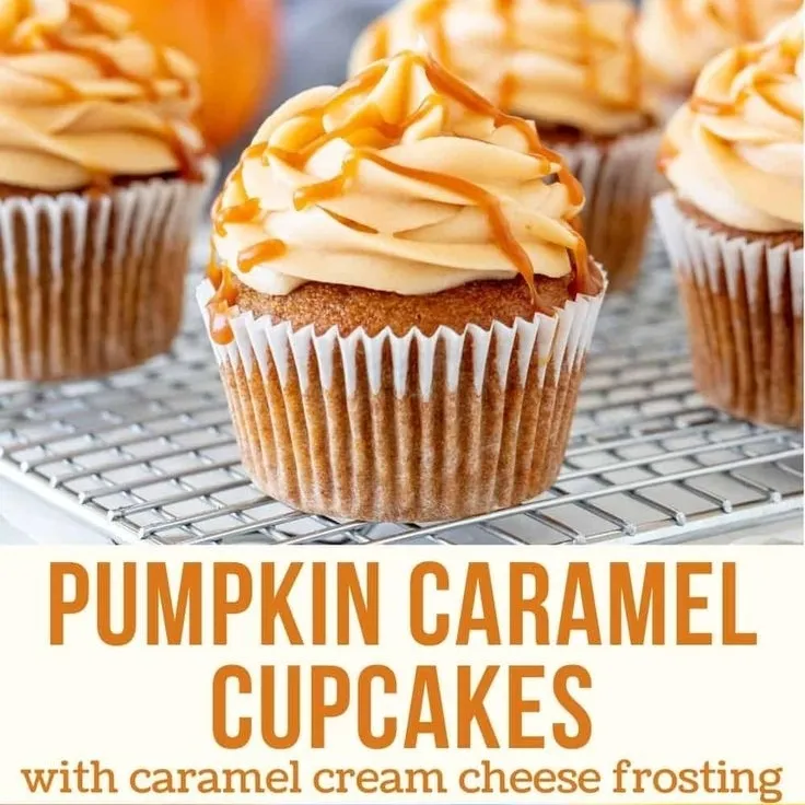 Delicious Pumpkin Caramel Cupcakes! | แกลเลอรีที่โพสต์โดย Chloe Faith ...