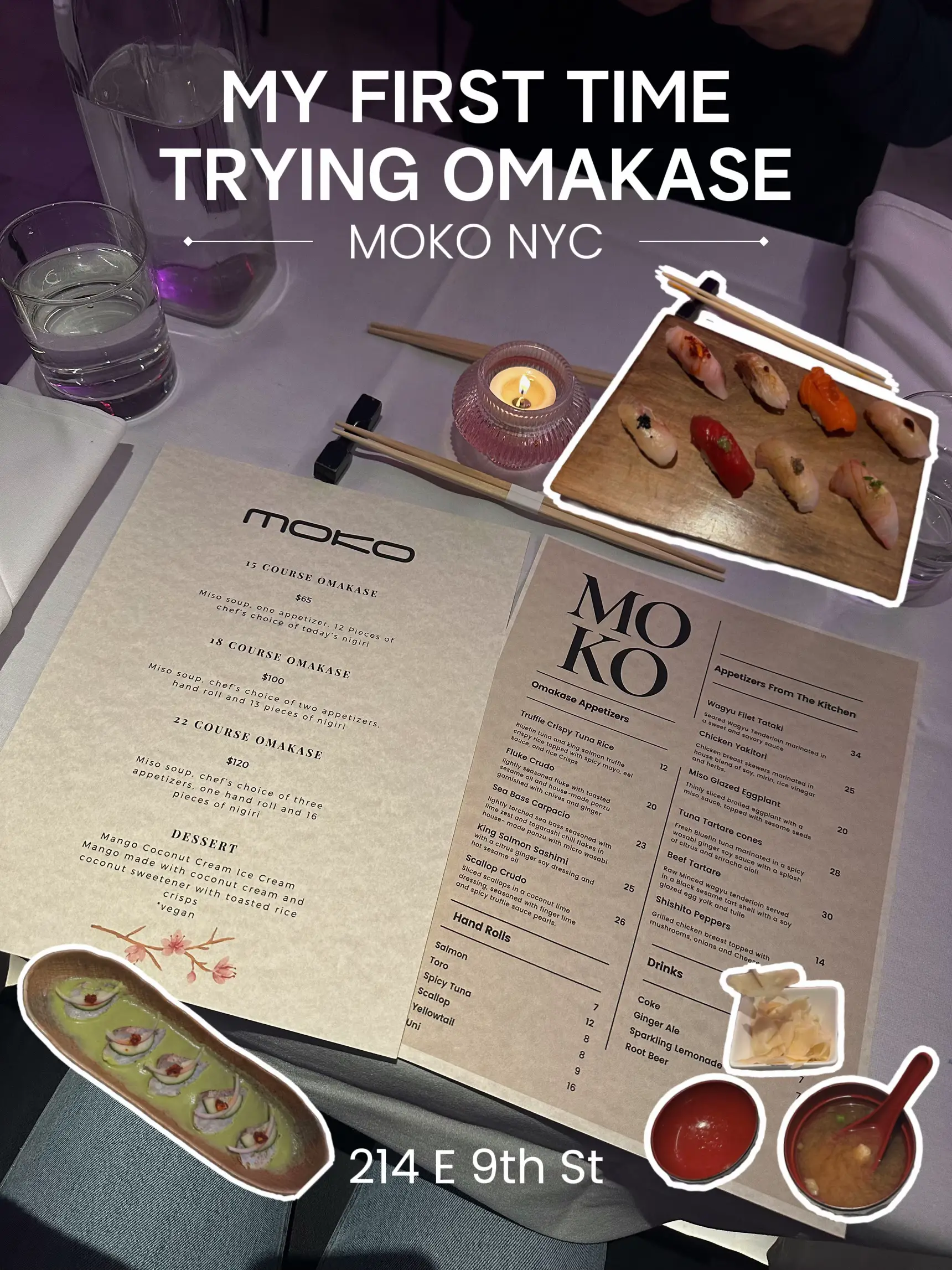 eeep 🫣 my first time trying omakase | Moko NYC | Gallery posted by ...