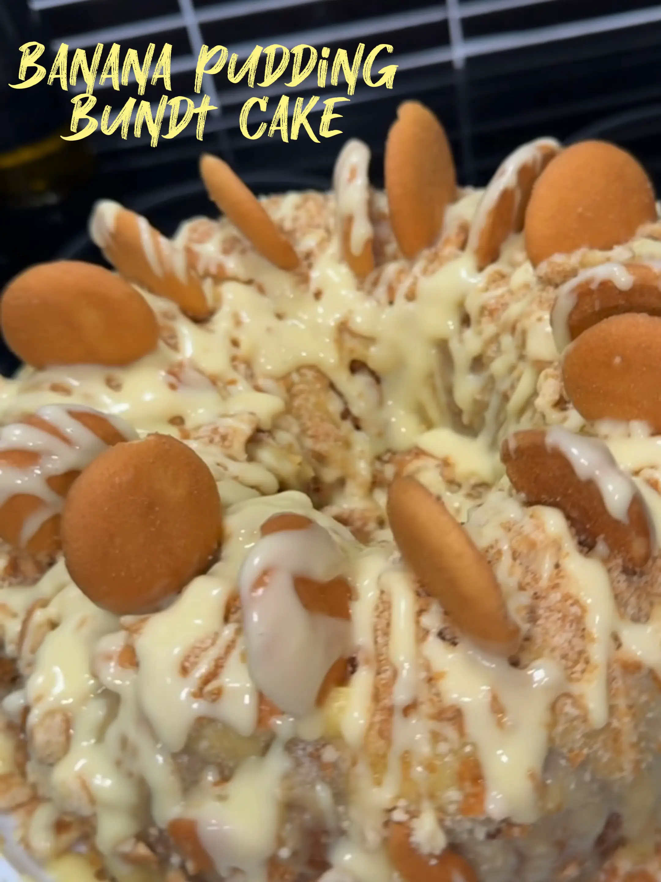 Banana Pudding Bundt Cake | Video published by Cookingwithty | Lemon8