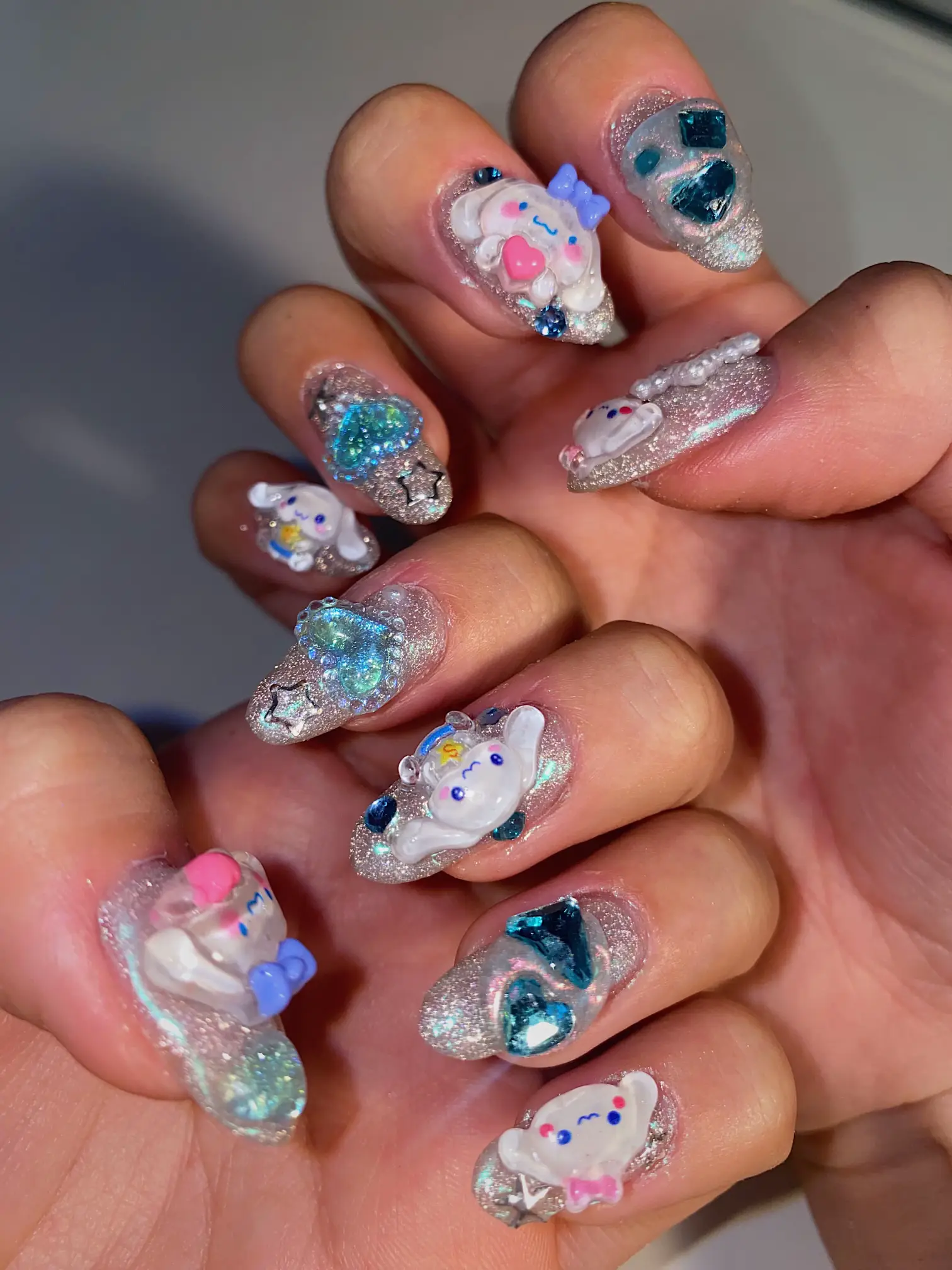 Cinnamon Roll Nail Inspo (★≧ ^))★☆ | Gallery posted by yenah ☆ | Lemon8