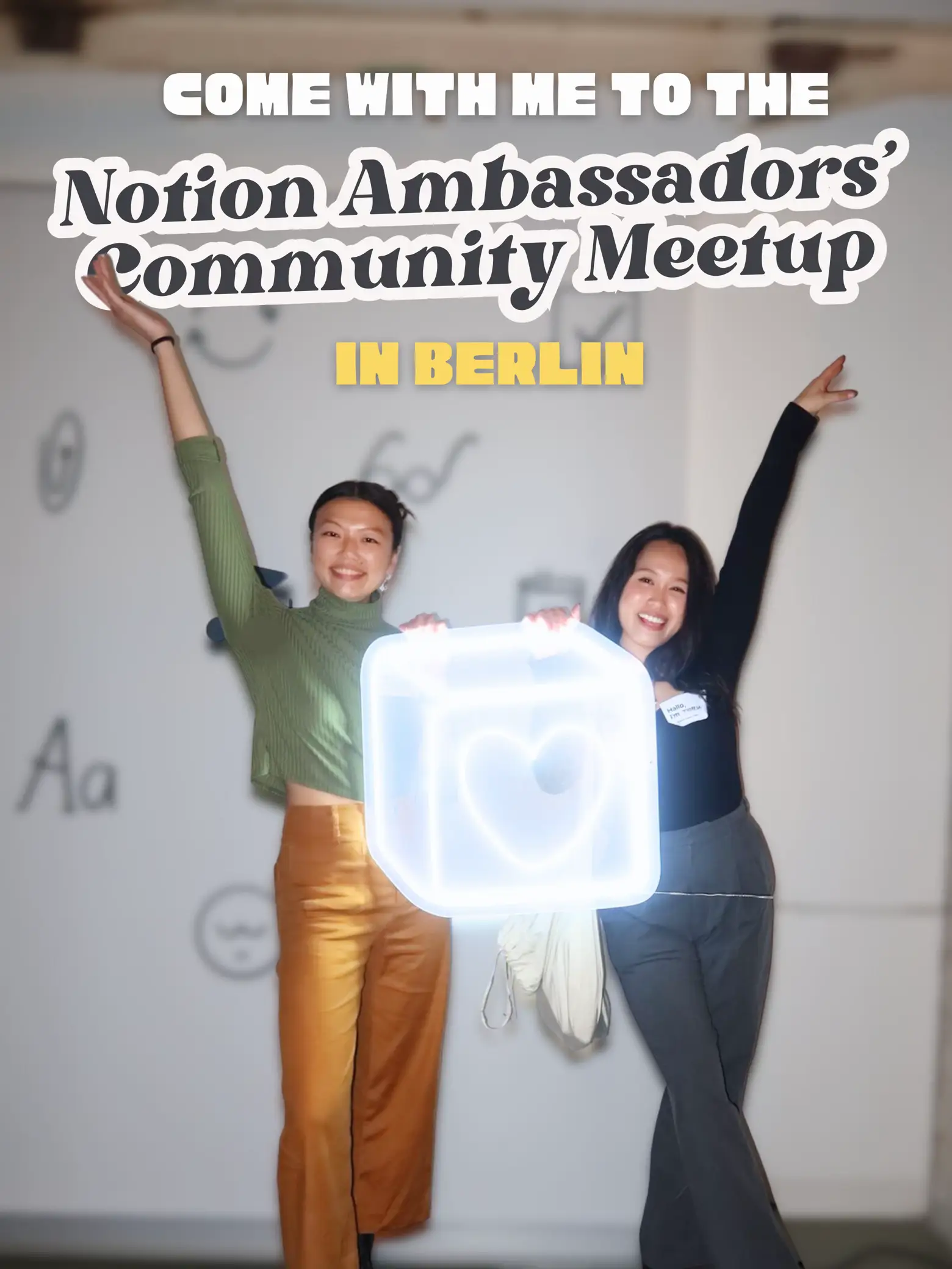 Come with me to a Notion Community Event in Berlin | Gallery posted by Theresa Notion | Lemon8
