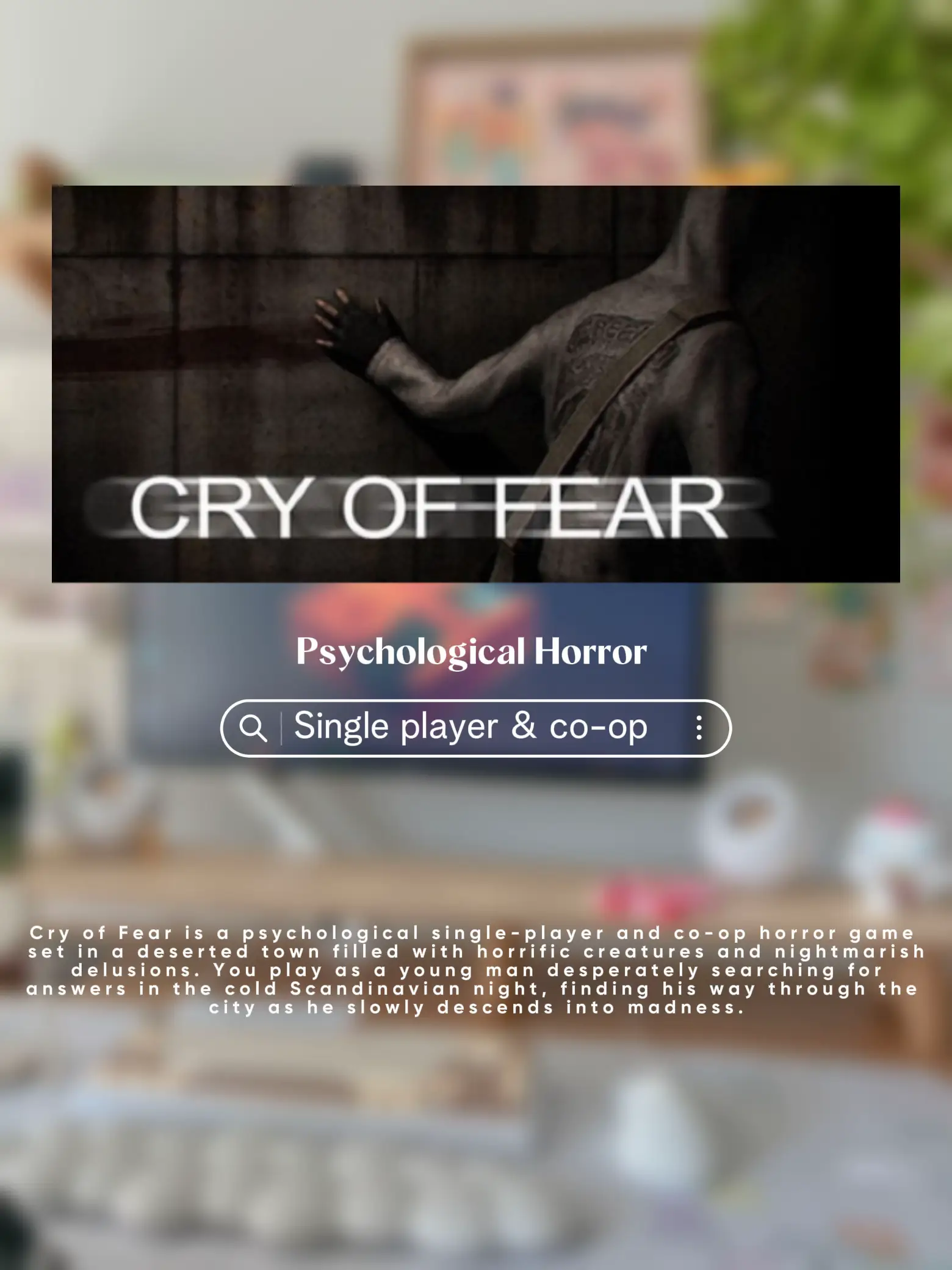 Free Scary Games to play on Steam | Gallery posted by Cafecassie | Lemon8