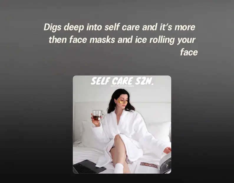 My Favorite Self Care Podcasts | Gallery posted by kayla thomas | Lemon8