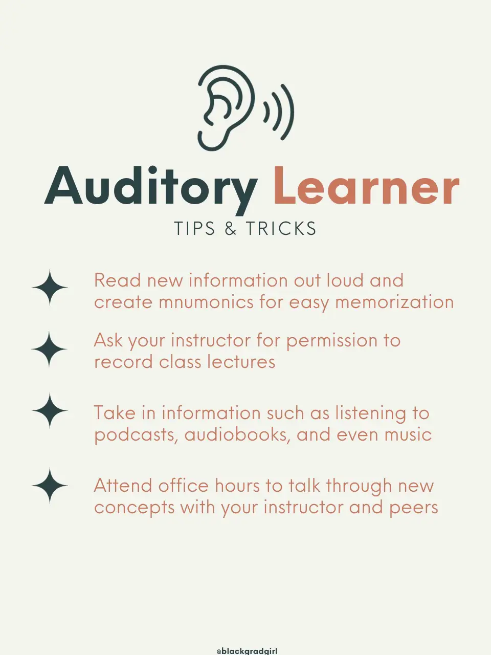 What Kind of Learner Are You? : Auditory | Gallery posted by ...