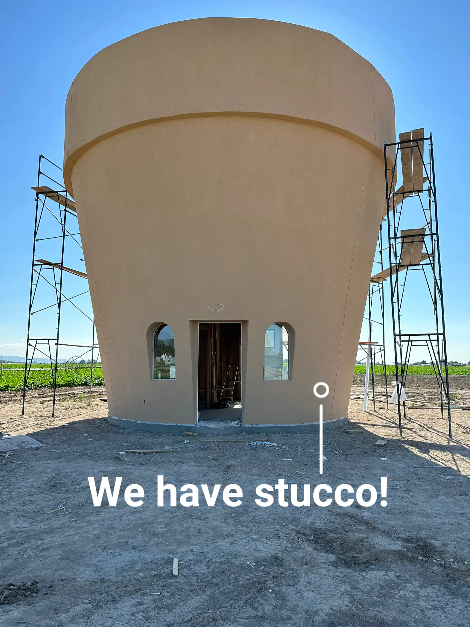 Idaho Flower Pot progress- stucco | Gallery posted by Whitney Hansen ...